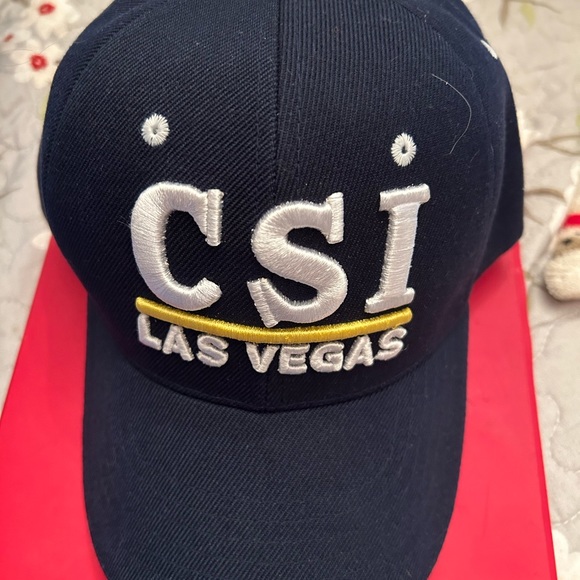 Source Unknown | Accessories | 3 New Csi Caps Dark Navy Great For An ...